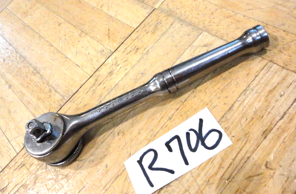 CRAFTSMAN TOOLS VINTAGE 1/4 DRIVE GOLD LABEL RATCHET RARE | eBay