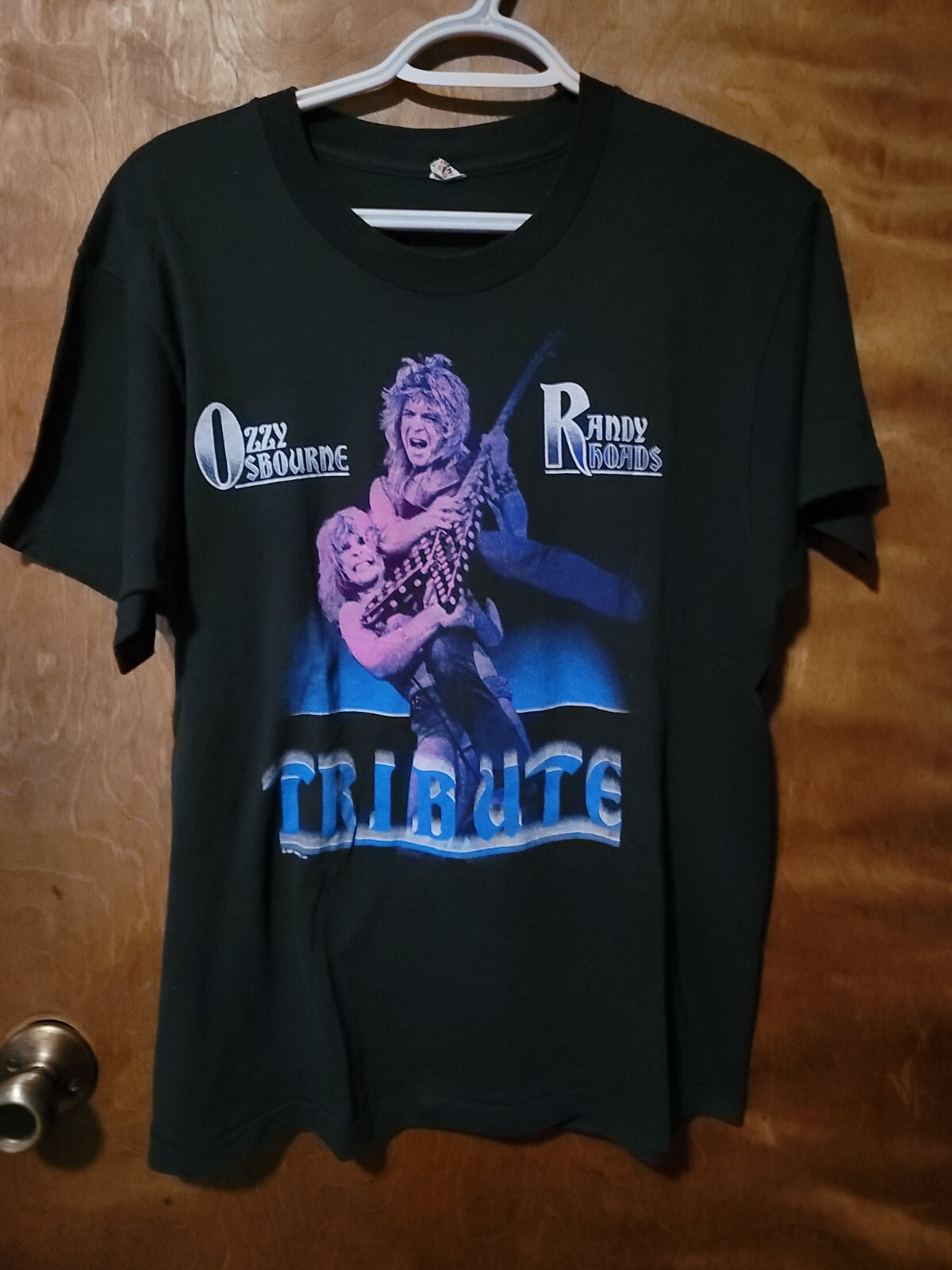 Vintage Ozzy And Randy Rhoads Tribute T-Shirt 1987 - Gem
