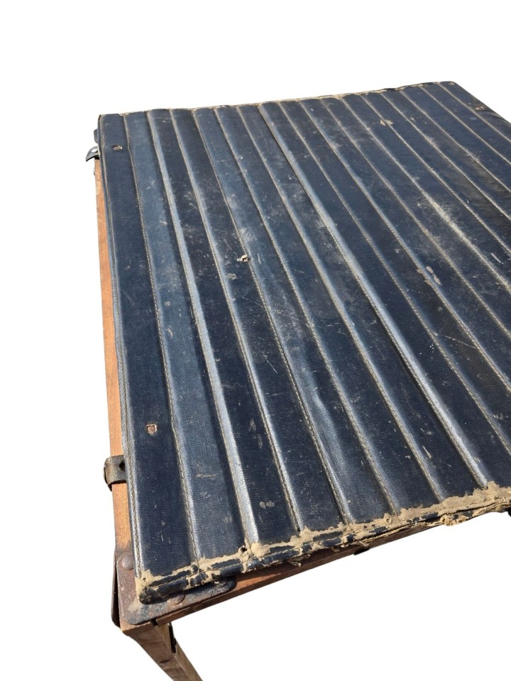 WW1 WW2 Military Folding Wood Table Desk Vintage Army Quartermaster ...