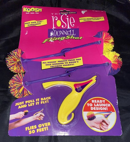 TC Koosh FlingShot Special Edition Package Rosie O'Donnell Unopened ...