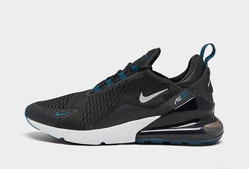Nike Air Max 270 Black/Blue Casual Sneakers Mens Size US 8-14 Shoes ...