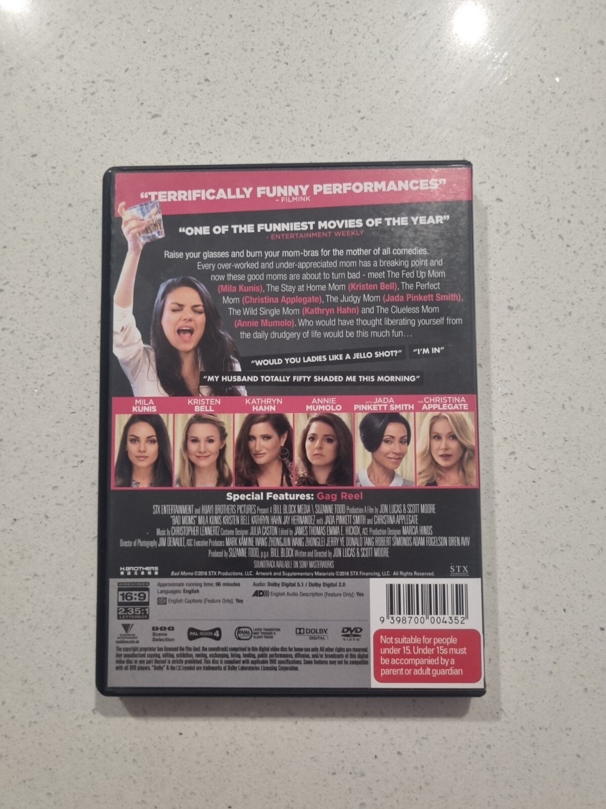 Bad Moms (DVD, 2016) 9398700004352 | eBay Australia
