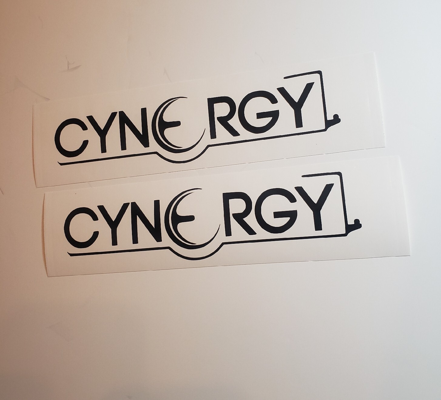 CYNERGY TRAILERS Decals STICKER (Set of 2) BLACK 18" BEST USA | eBay