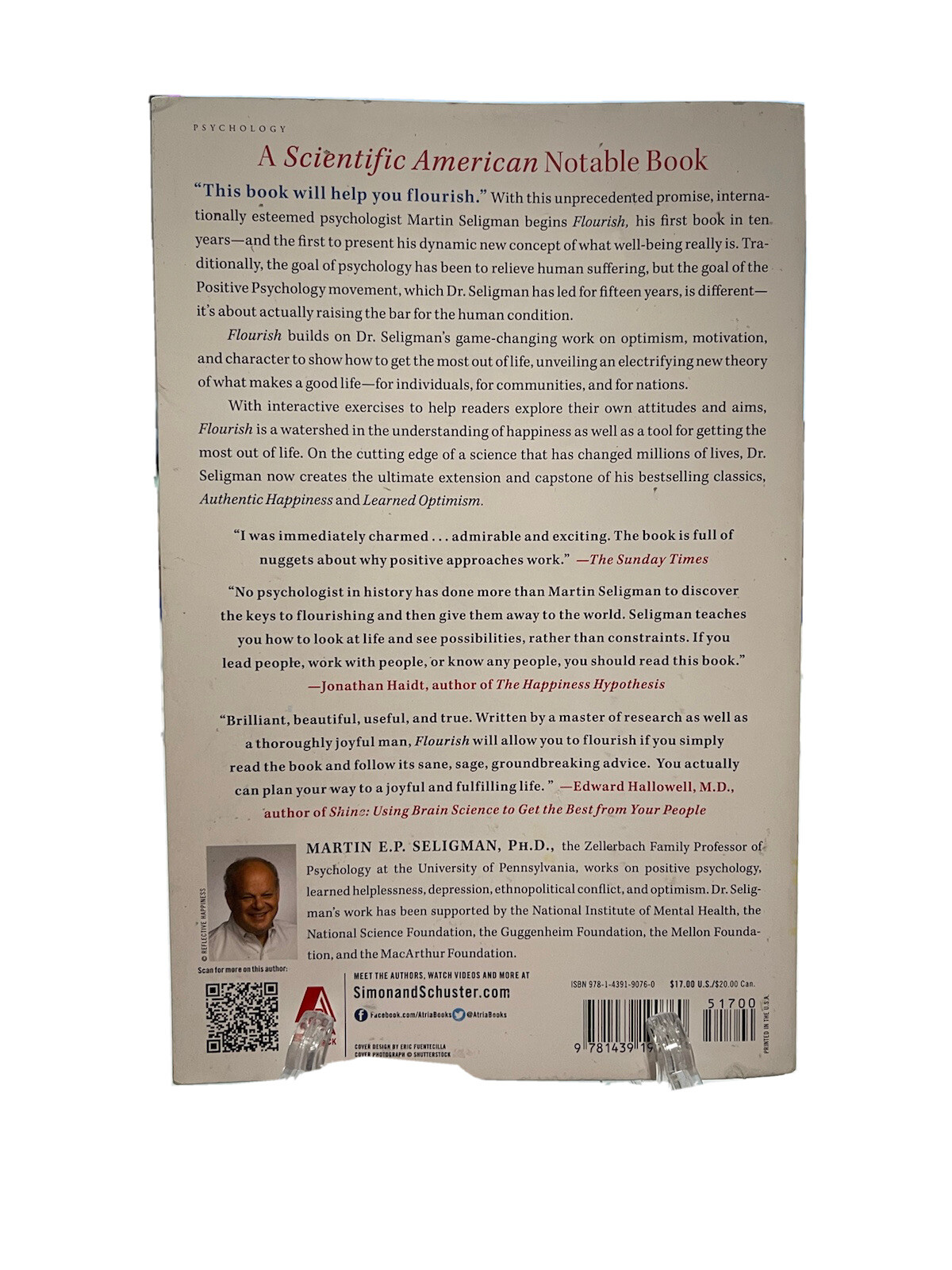 Flourish : A Visionary New Understanding of Happiness and Well-Being by Martin E 9781439190760| eBay