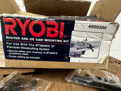 Ryobi BT3000 Table Saw - Router and Jig Saw Mounting Kit #4950300 | eBay
