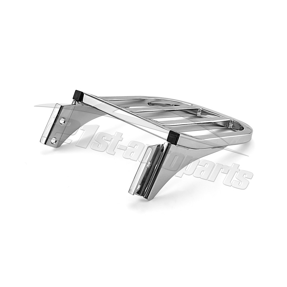Detachable Rear Backrest Luggage Rack For Harley Heritage Softail Dyna ...