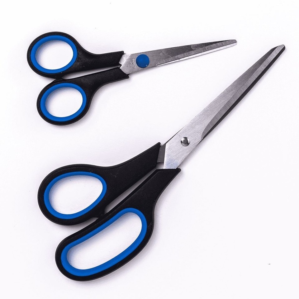 5Pc Stainless Steel Scissor Set Multi Purpose Household/Office/General ...