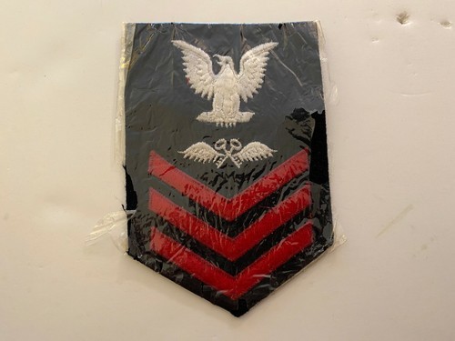 NR573 WW2 US Navy Rate Aviation Storekeeper 1st Class Blue Black Wool ...