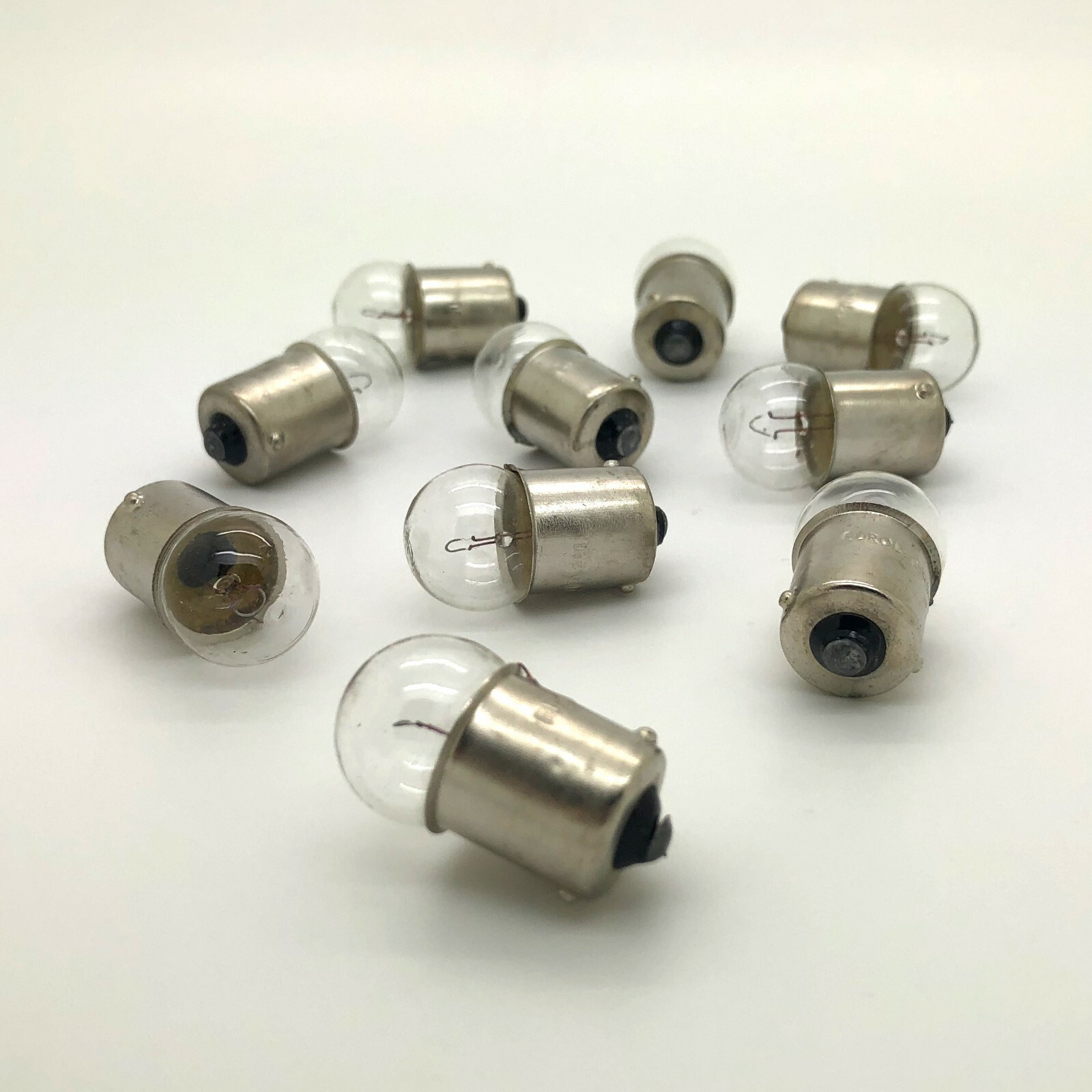 10 x Eurolec 207 R5W BA15S Sidelight Side Light Car Bulb 12v 5w - E ...