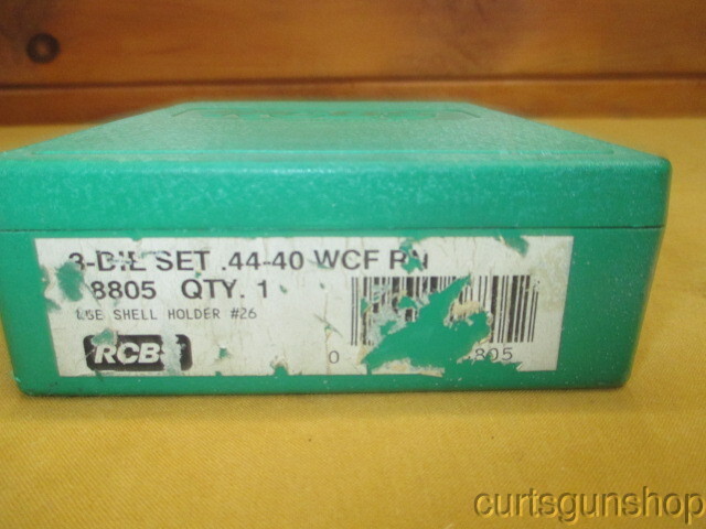 RCBS Reloading Dies for Caliber 44-40 Three Piece Set | eBay