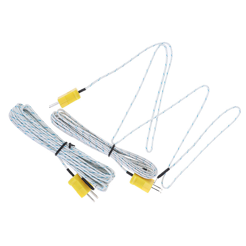 1Pc Wire Temperature Test K-type TP-01 Thermo Sensor Probe For TM-902C ...
