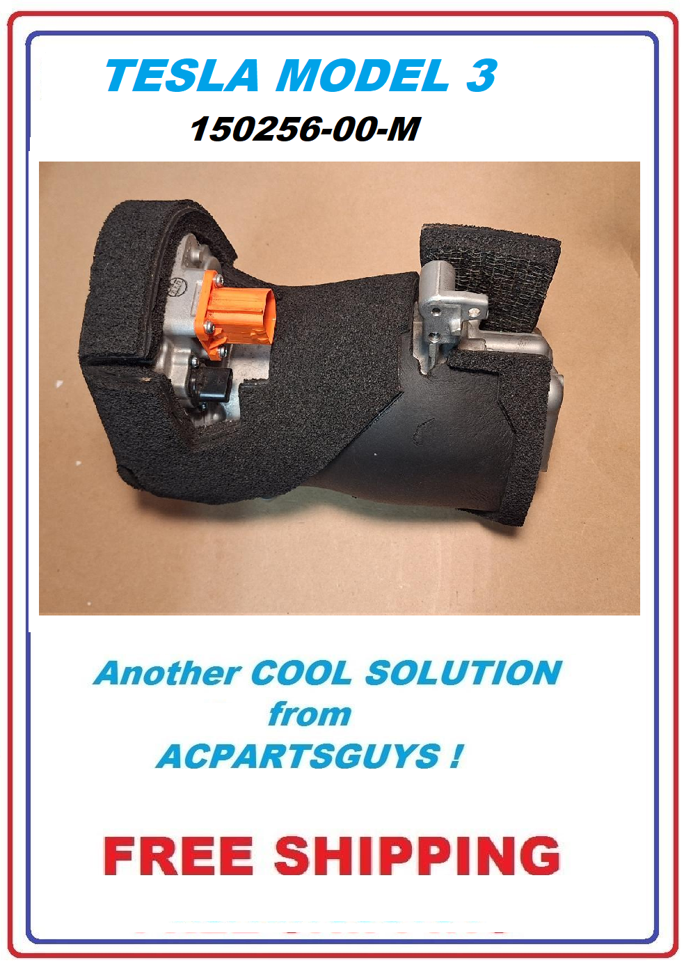 OEM Tesla Model 3 / Y HVAC A/C air conditioning compressor 1501256-01-M ...