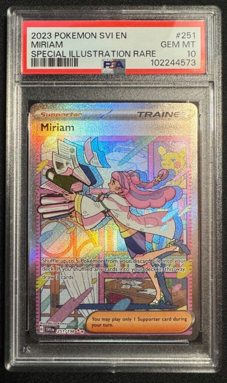 Miriam 2023 Scarlet & Violet #251/198 Special Illustration Rare Price ...