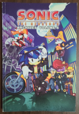 Sonic the Hedgehog Comic Archives Volume 6 Digest Spaz Sega Archie 21 ...