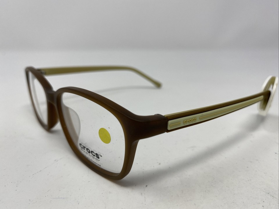 Crocs Eyewear Mod JR088 COL.40BN 49-15-126 Brown Full Rim Eyeglasses ...