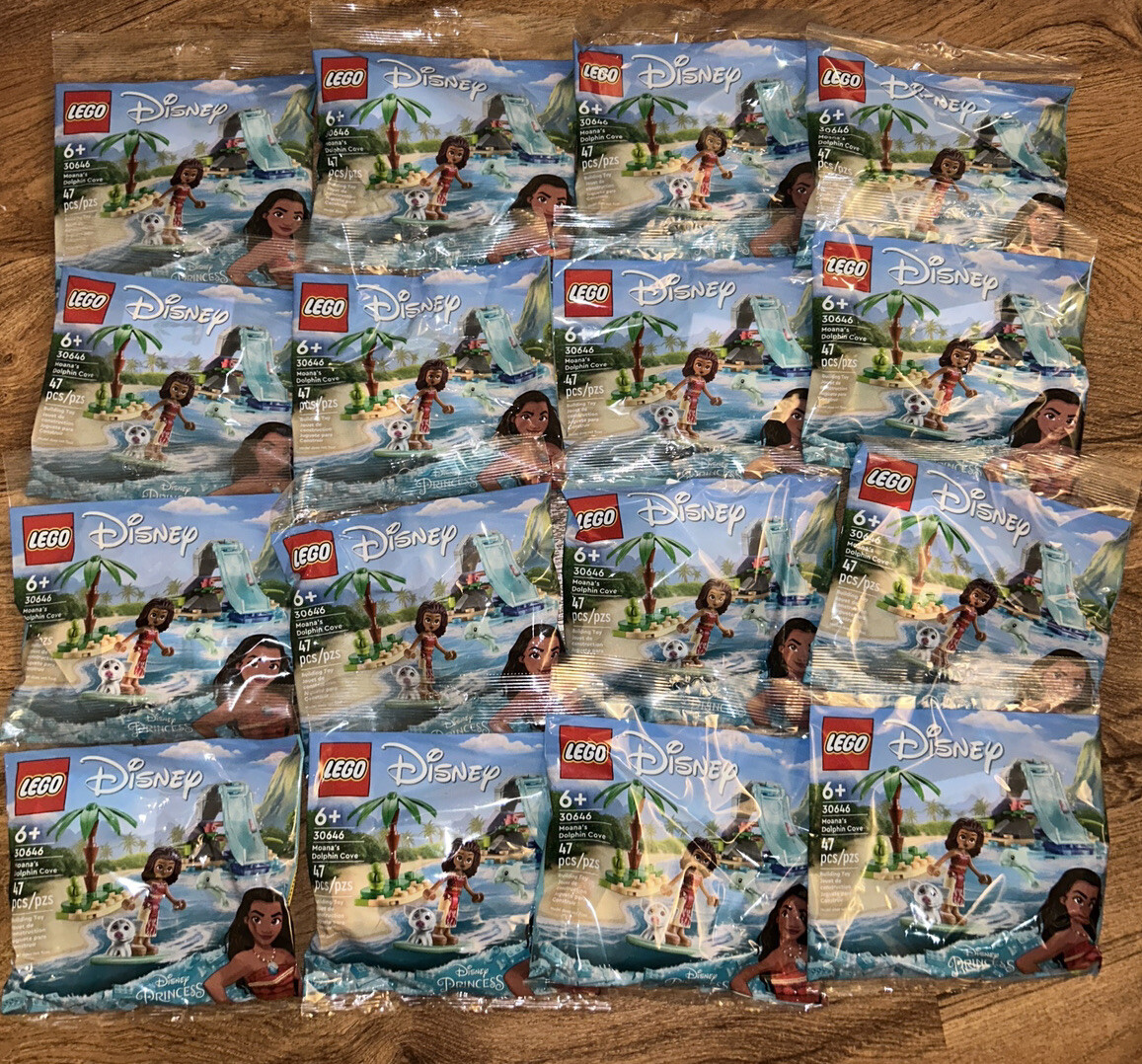 LEGO Disney: Moana's Dolphin Cove (30646) - Lot Of 16 - SKU L ...