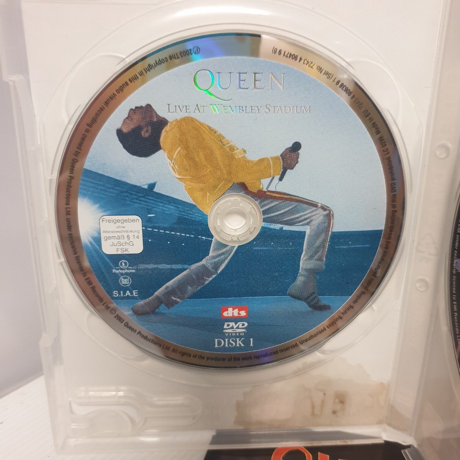 Queen The DVD Collection: Live At Wembley Stadium Two Disc Set DVD ...