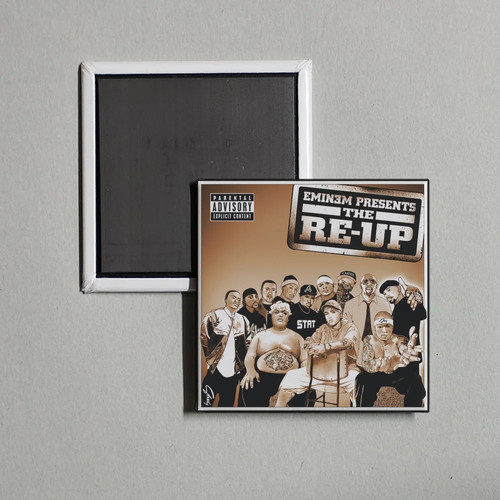 Eminem - The RE-UP Album Cover Locker Fridge Magnet | eBay