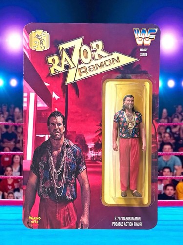 Razor Ramon WWF Legacy Series Action Figure 3.75" Posable Toy | eBay