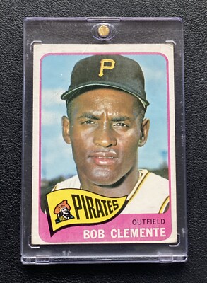 1965 Topps ROBERTO BOB CLEMENTE #160 Pittsburgh Pirates Baseball Card ...