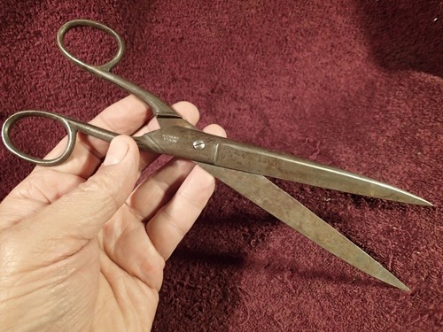 LONG ANTIQUE VINTAGE SCISSORS WASA SOLINGEN GERMANY GERMAN | eBay