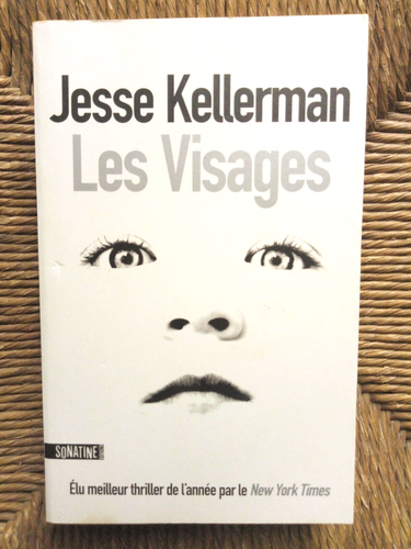Livre roman thriller Les visages de Jesse Kellerman | eBay