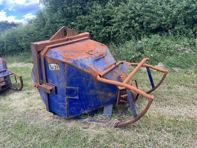 2000L Hopper Skip Lifting Mortar Concrete Feeder £250+vat Storage Silo ...