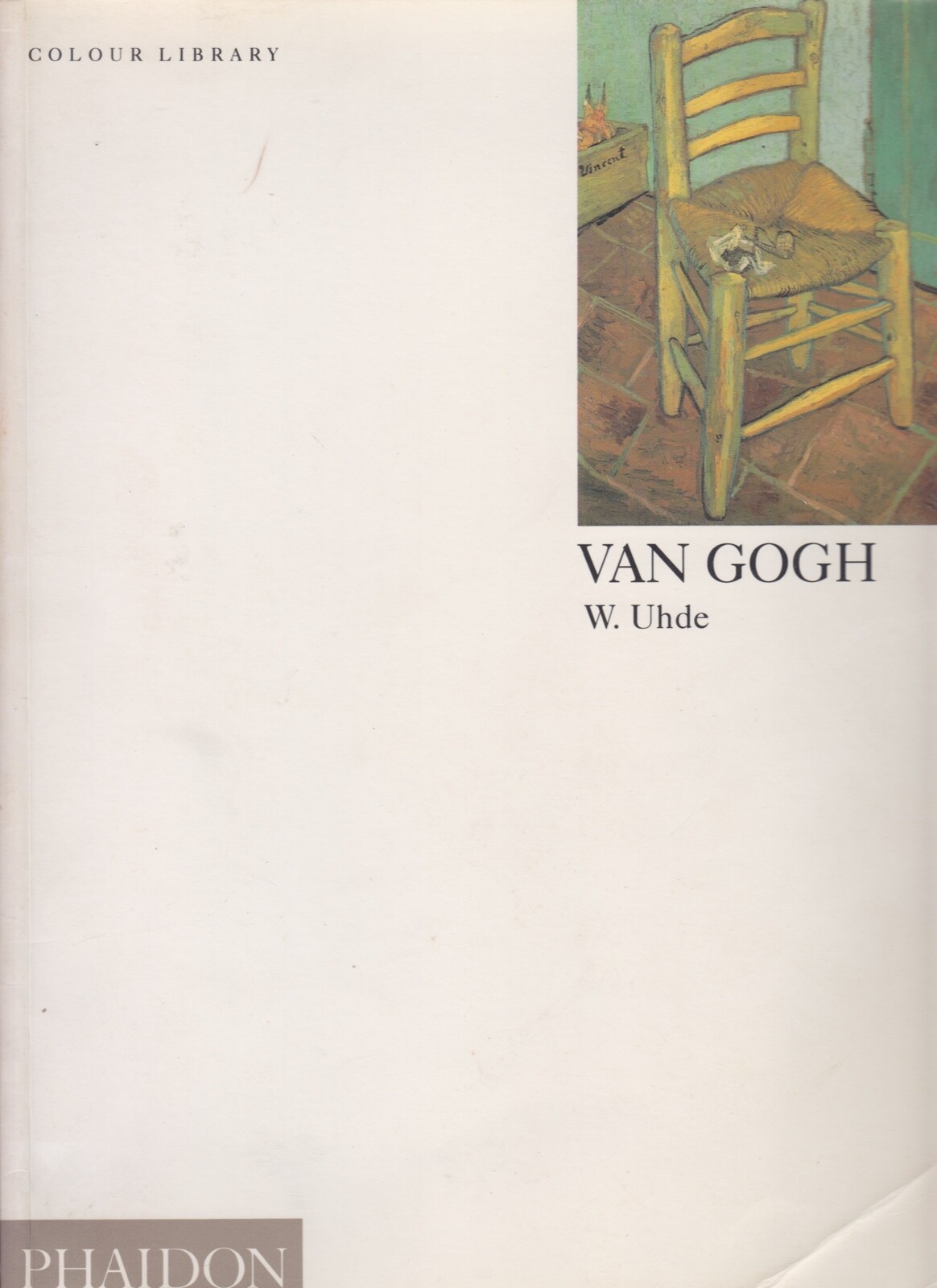 Phaidon Color Library: Van Gogh by Wilhelm Uhde (Trade Paperback ...