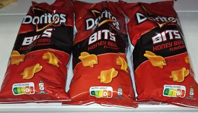 3 X Doritos Crisps Doritos Bits Doritos Bits Twisties Honey BBQ Red 3 ...