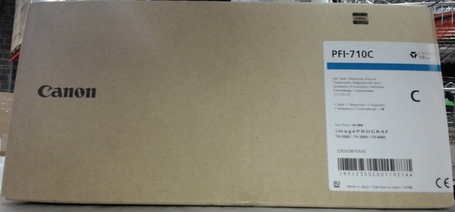 Canon PFI-710C Cyan Pigment Ink Tank (2355C001) for sale online | eBay