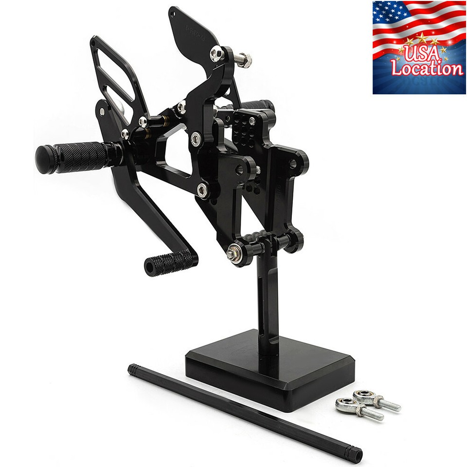 For Yamaha YZF R6 2003 2004 2005 FXCNC Rearset Footpeg Footrest GP ...