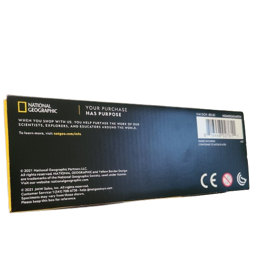 National Geographic Mega Earth Science Experiments Kit Volcano Crystals ...