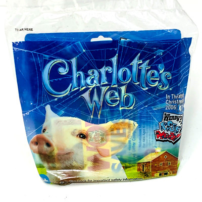 Charlotte’s Web Wendy’s Kids Meal Toy Wilbur the Pig 2006 Collector ...