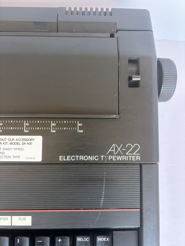 Brother Electronic Typewriter AX-22 (Read Description) | eBay