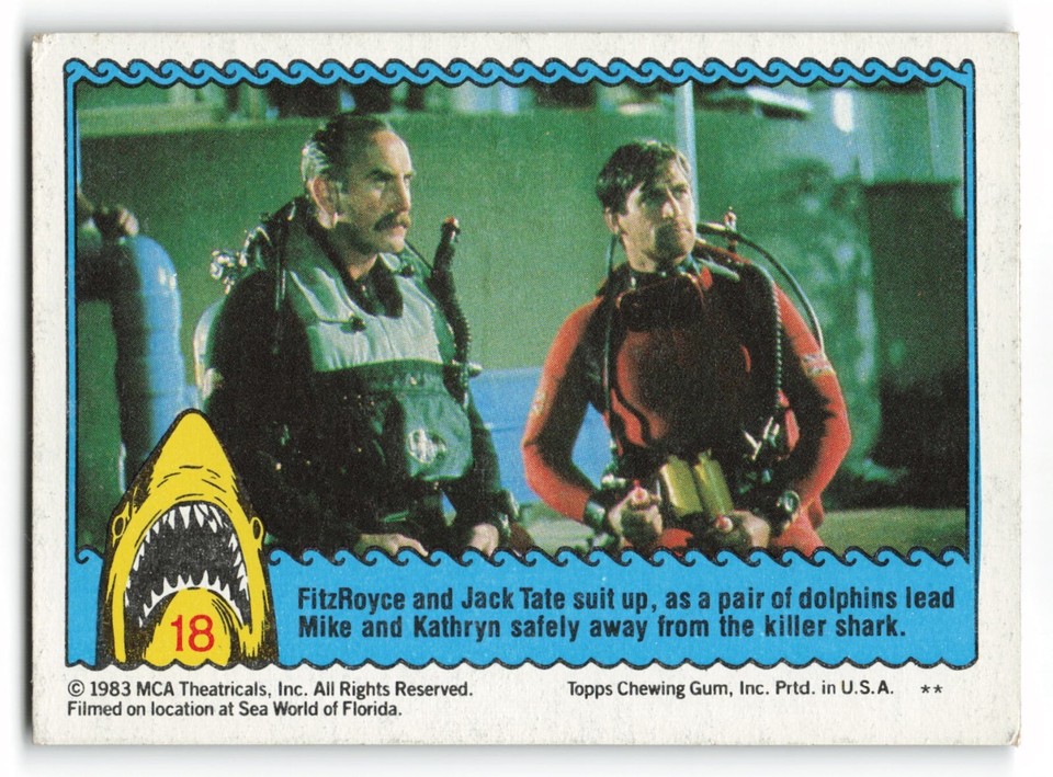 1983 Topps JAWS 3-D Movie Trading Card Complete Your Set !!! | eBay