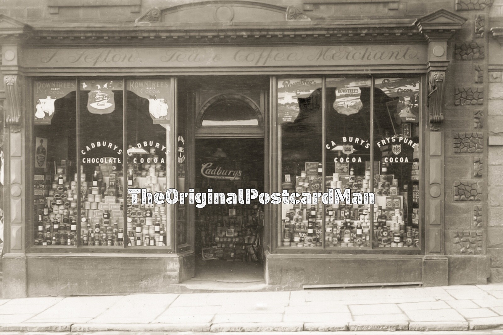 Clitheroe - J. Sefton Tea & Coffee Merchant 6x4 Photograph by Edmondson ...
