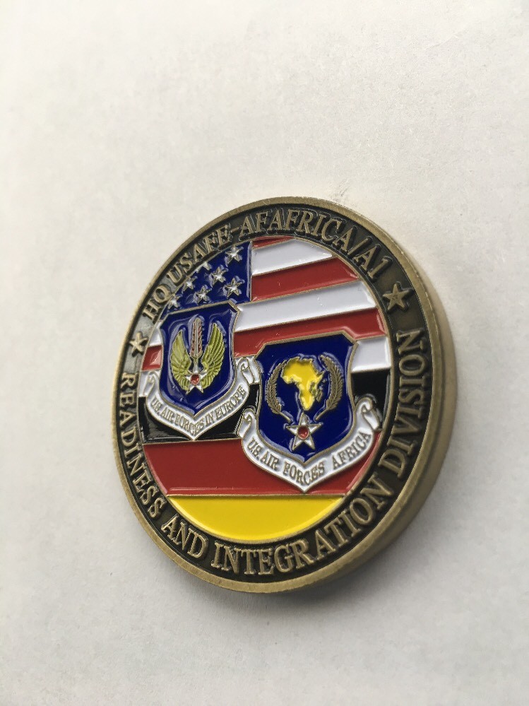 HQ USAFE-AFAFRICA/A1 The Expeditionary Force Challenge Coin A30 | eBay