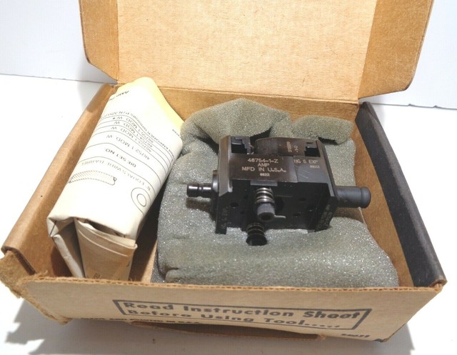 AMP Crimping Tool 59974-1 With Yellow Dot Die Set 48754-1-z 4 Ampli ...