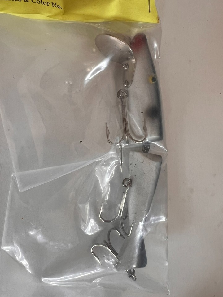 NEW Radtke's Pike Minnow, Single Jointed, Pike, Musky Lure, FREE ...