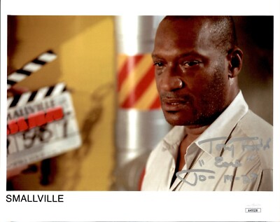 Tony Todd Signed & Inscribed Smallville Earl Jenkins 8x10 Photo #2 JSA ...