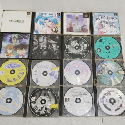 lot 16 Games PS1/PlayStation 1 NTSC-J Japan kuchibashi17 Omega Boost ...