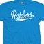 Raiders Script Tail Shirt - High School Sports Football Team - All Size ...