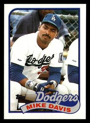 Mike Davis 1989 Topps #277 Los Angeles Dodgers Baseball *144C | eBay