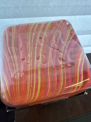 NeeDoh Nice Berg Swirl XL Giant Squishy Swirl Cube Pink