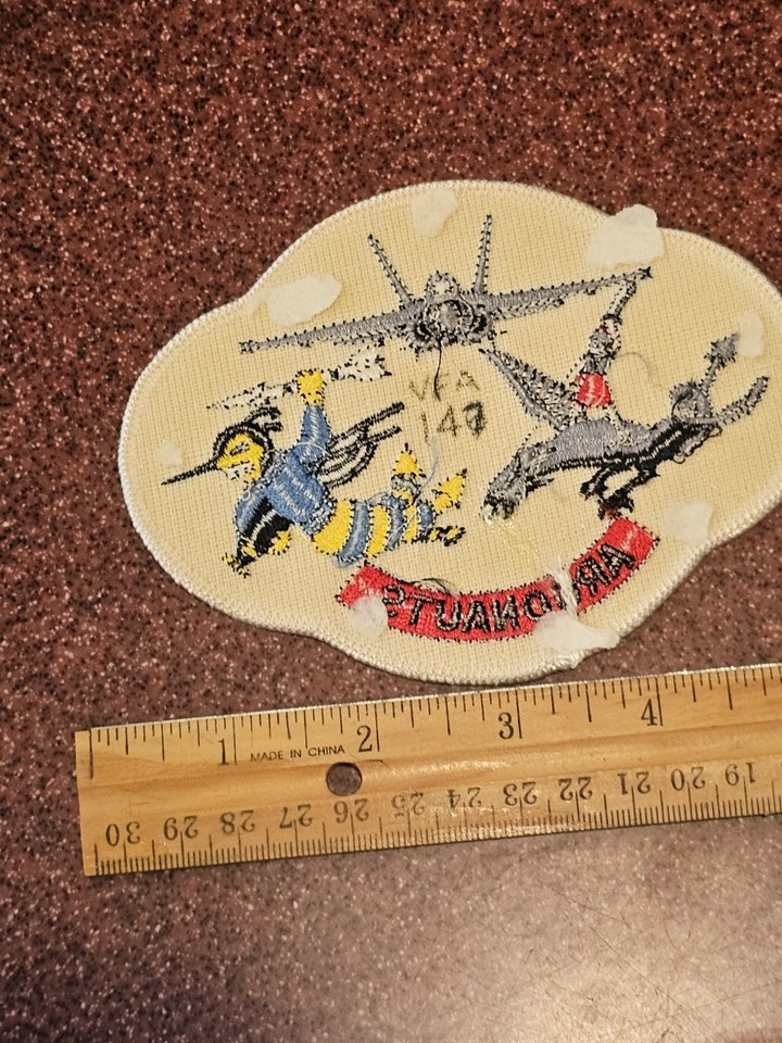 1960s 70s Vietnam Cold War Era USN Navy VFA-147 Fighter Squadron Patch ...