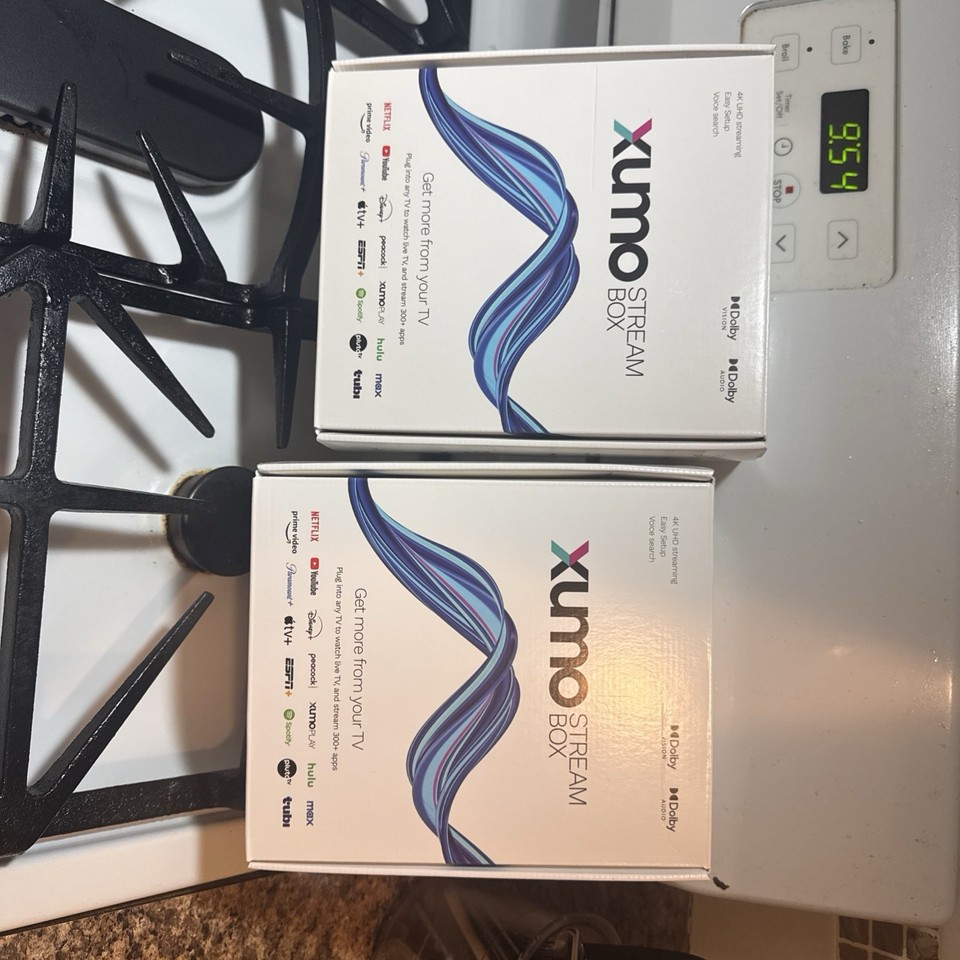 Xumo Stream Box - 4K with Free TV & Apps . BrandNEW SEALED-Spectrum app ...