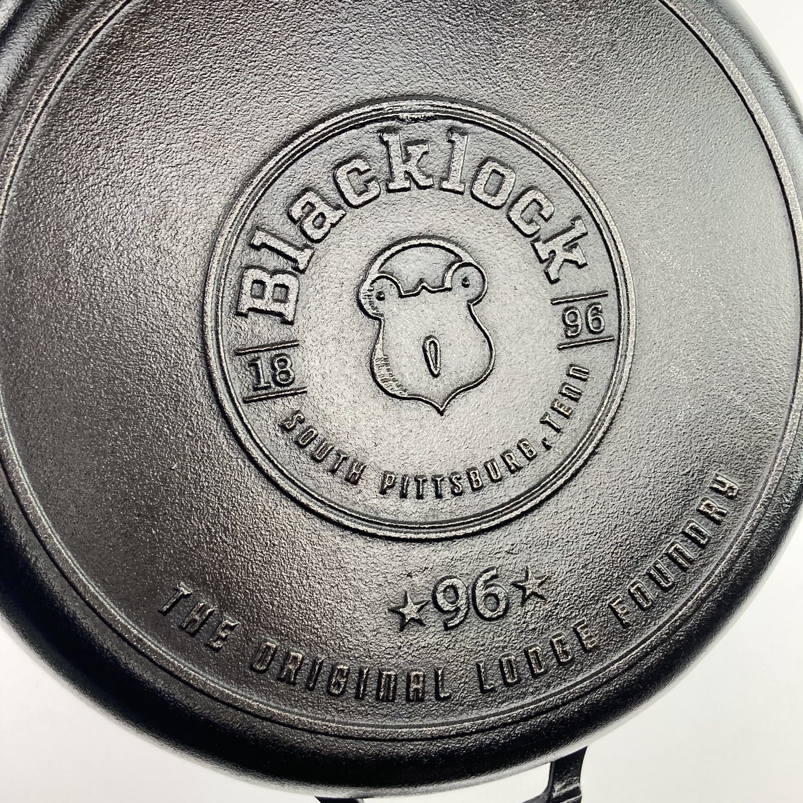 Blacklock The Original Lodge Foundry Cast Iron Skillet 10.25” *96* VN ...