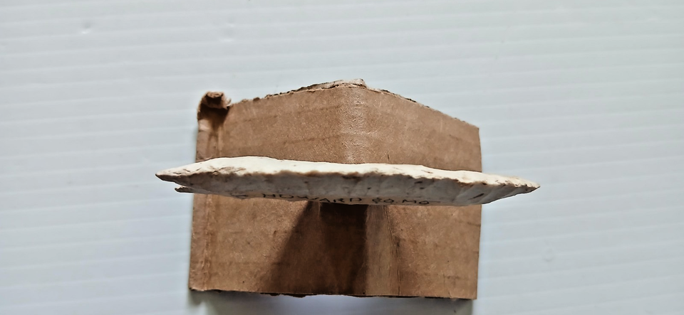 Paleo Native American Indian 3 5/16" Fishtail Point Arrowhead Howard Co ...