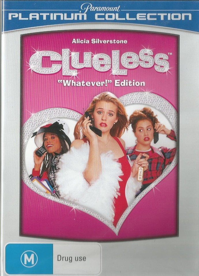 Clueless (Dvd/1995) "Whatever!" Edition Alicia Silverstone New & Sealed ...