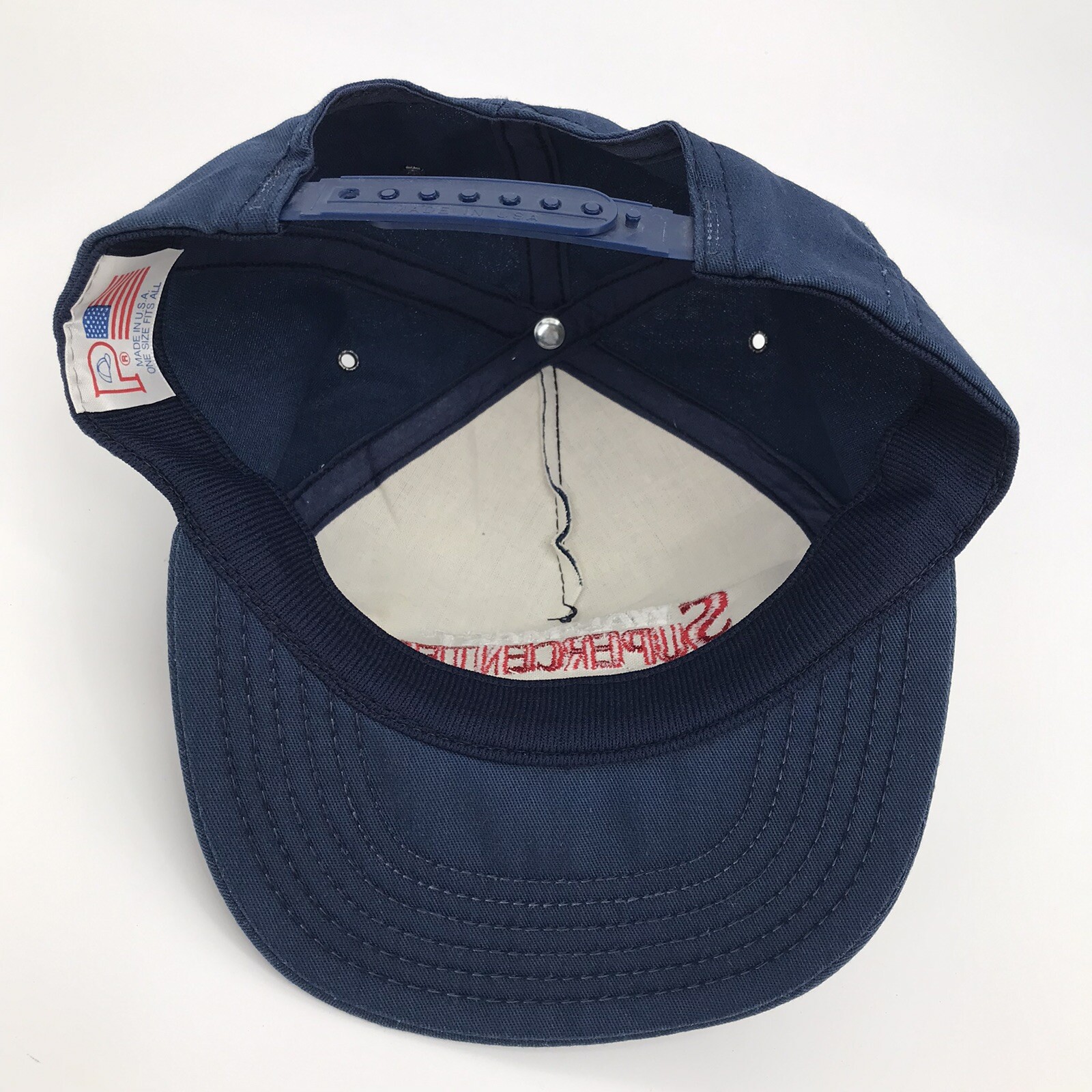 Vintage Walmart Supercenter USA Made SnapBack Hat Sam… - Gem